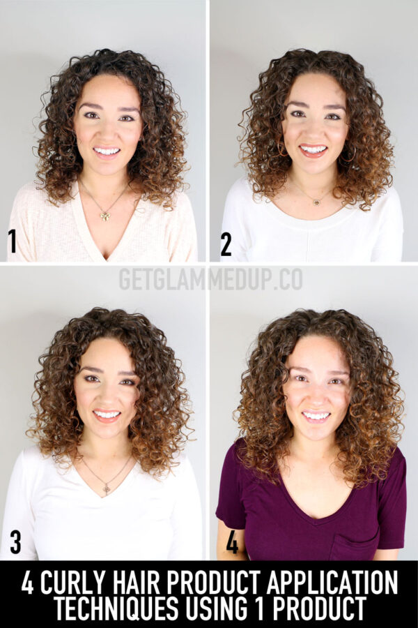 VIDEO: 4 Curly Hair Styling Techniques using 1 Product - Dippity Do Gel - Gena Marie