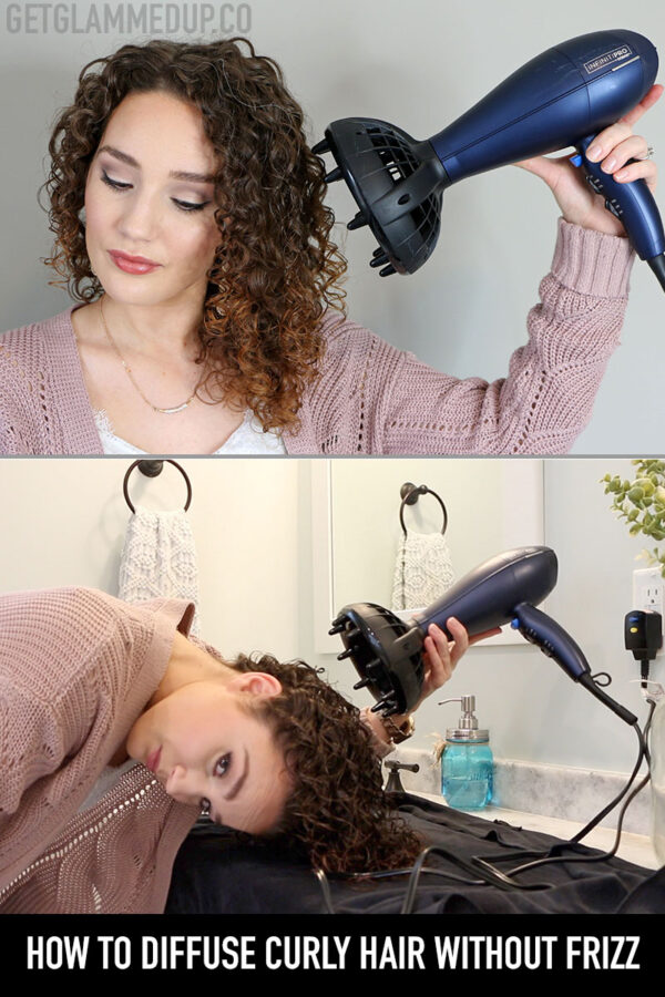 VIDEO: How to Diffuse Curly Hair without Frizz for Beginners - Gena Marie