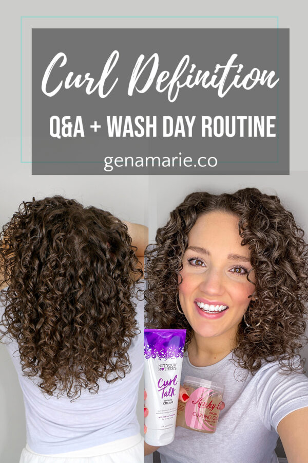 Curl Definition Q&A + Routine: Zig-Zag Wonky Curls, Curls Not Lasting, Root Definition, Uneven ...