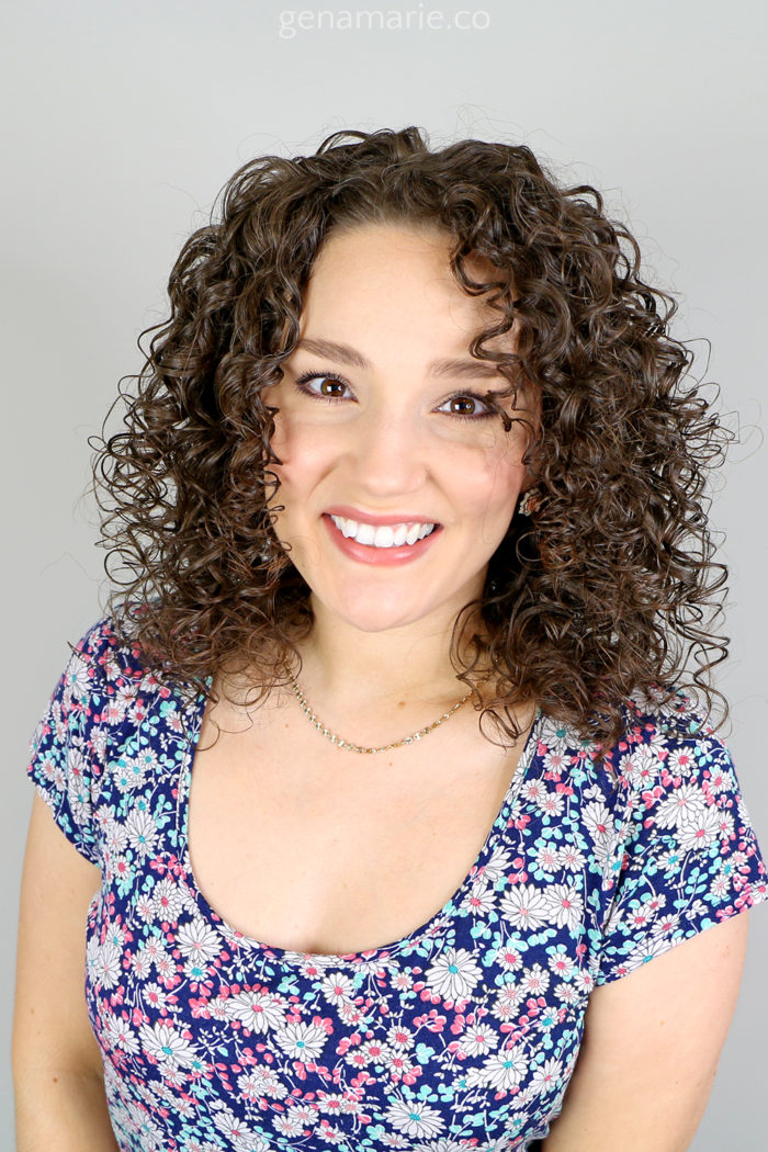 Drugstore Curly Hair Routine for Humidity using Hairitage + Dove - Gena ...
