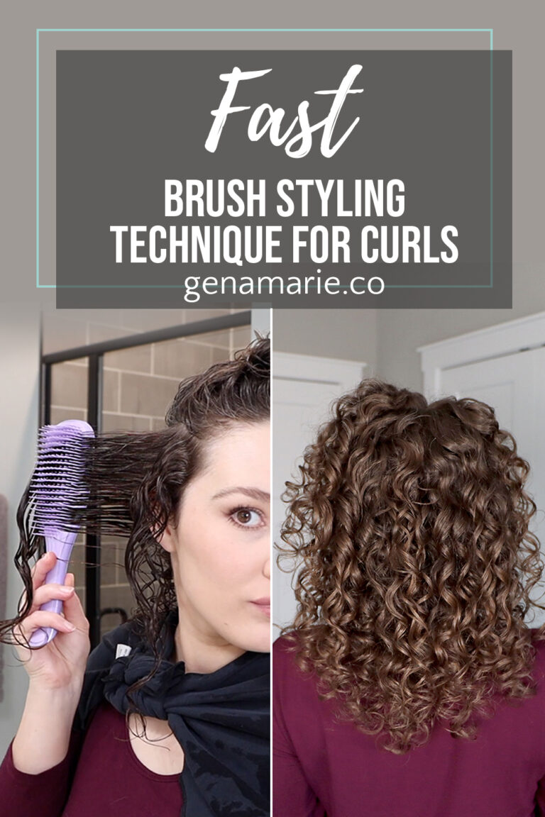 How to Brush Style Faster + Low-density Tips - Gena Marie
