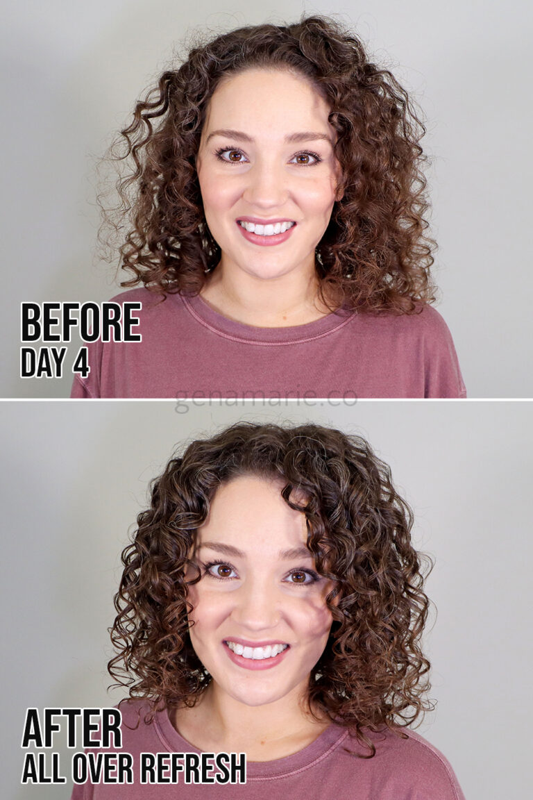 How to Refresh Curls with Little to No Water & Prevent Damage - Gena Marie