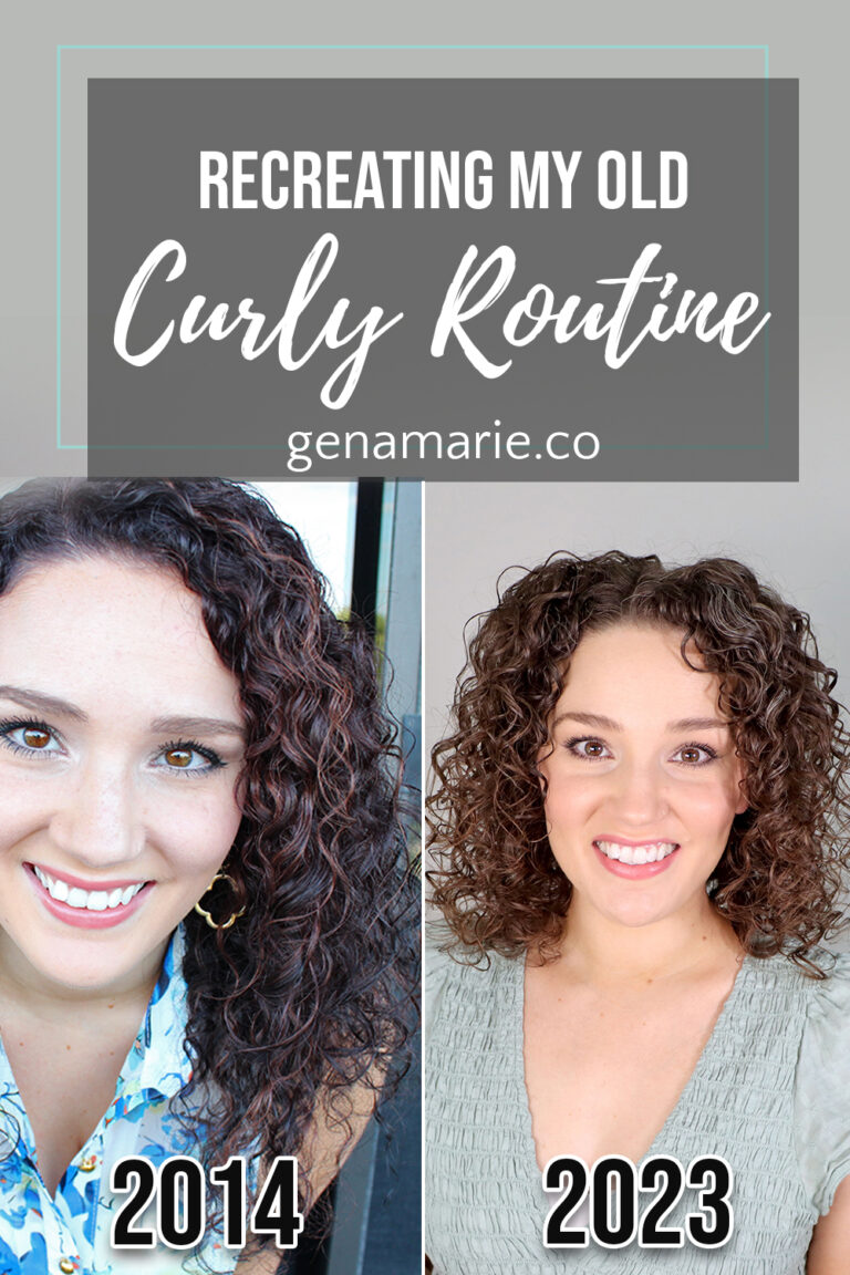 Recreating My Old Curly Hair Routine + Beginner Tips for Webbed Frizz ...