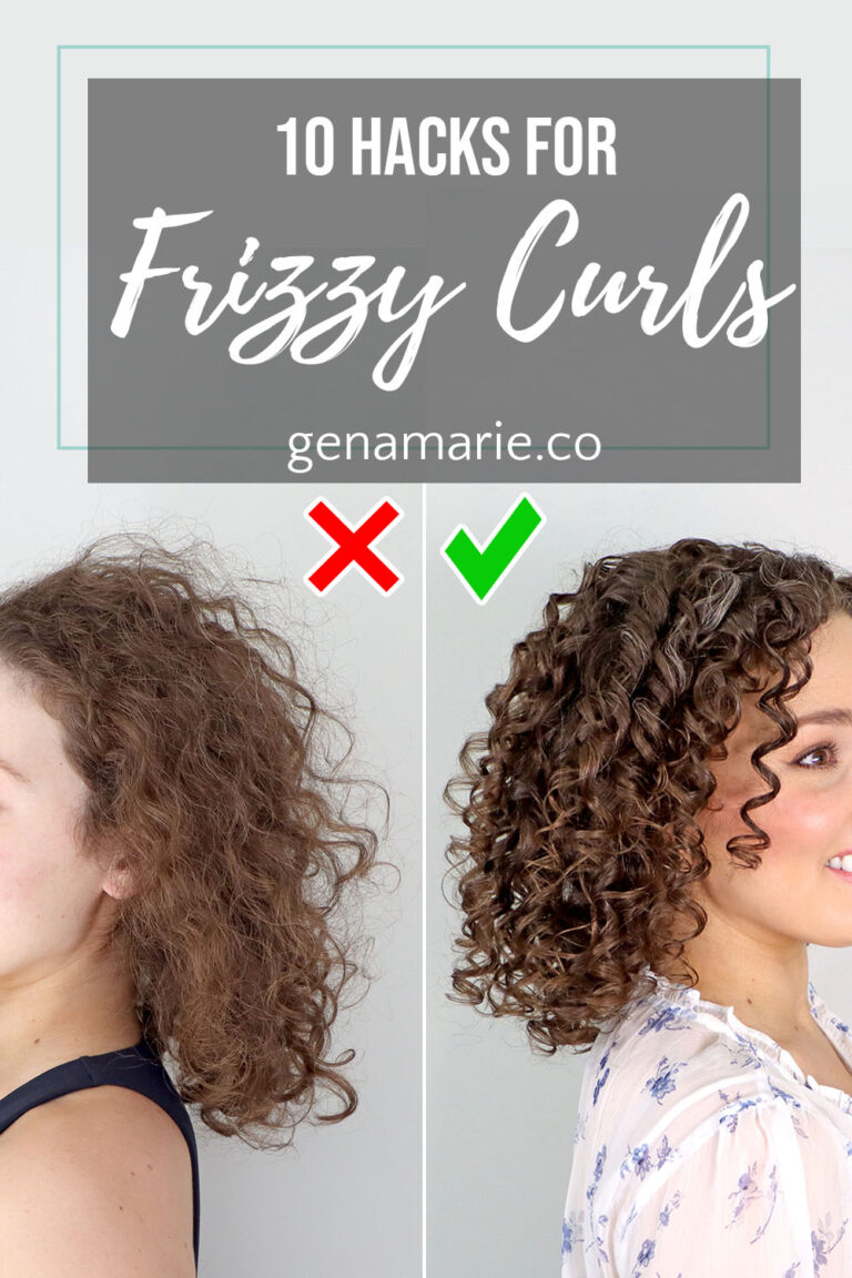 10 Hacks for Frizzy Curly Hair - Gena Marie