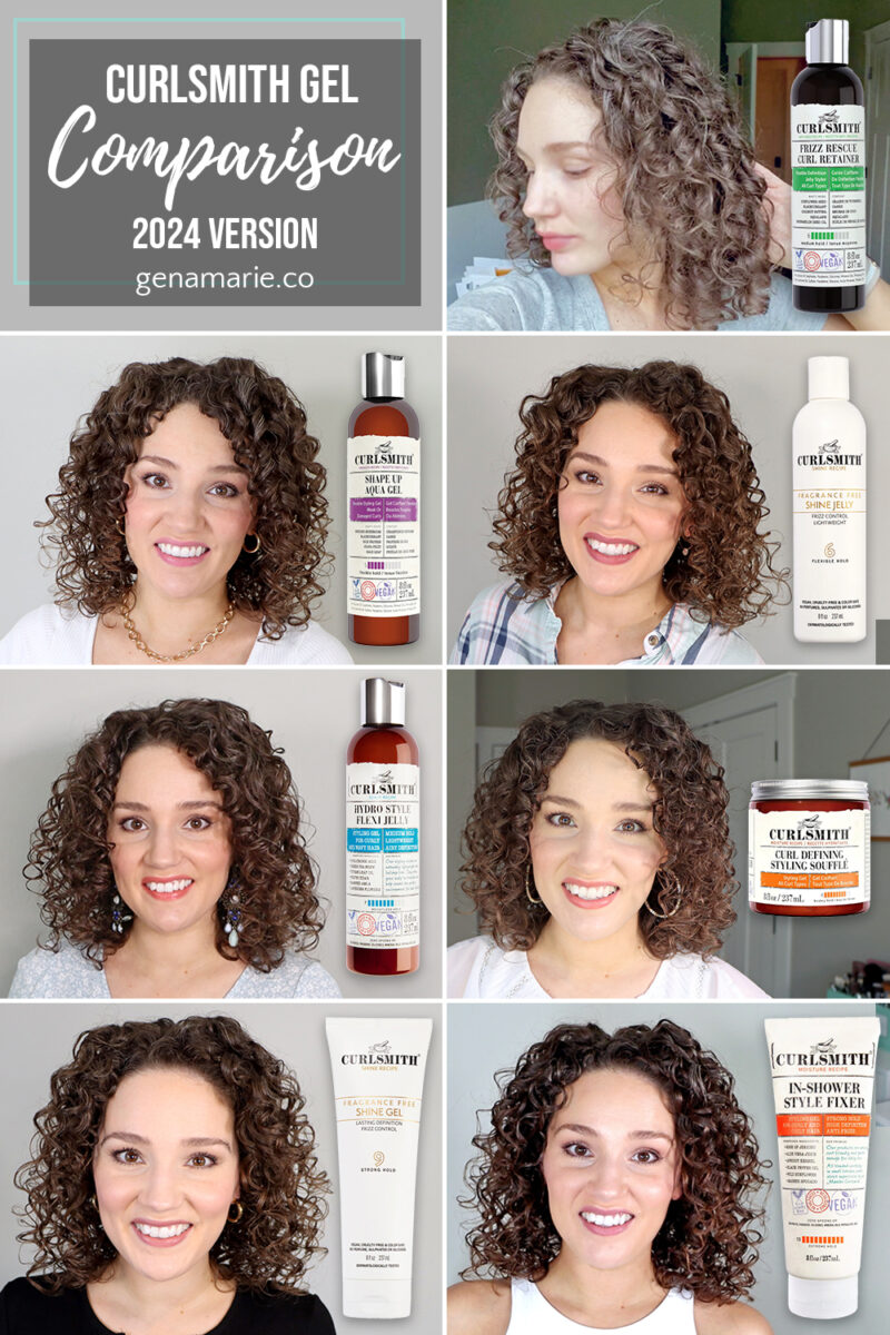 Curlsmith Gels Compared | Updated 2024 Version - Gena Marie