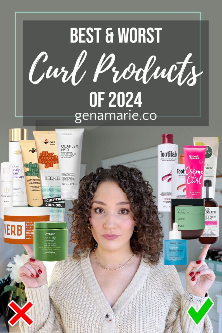 Best & Worst Curly Hair Products I Tried in 2024 - Gena Marie
