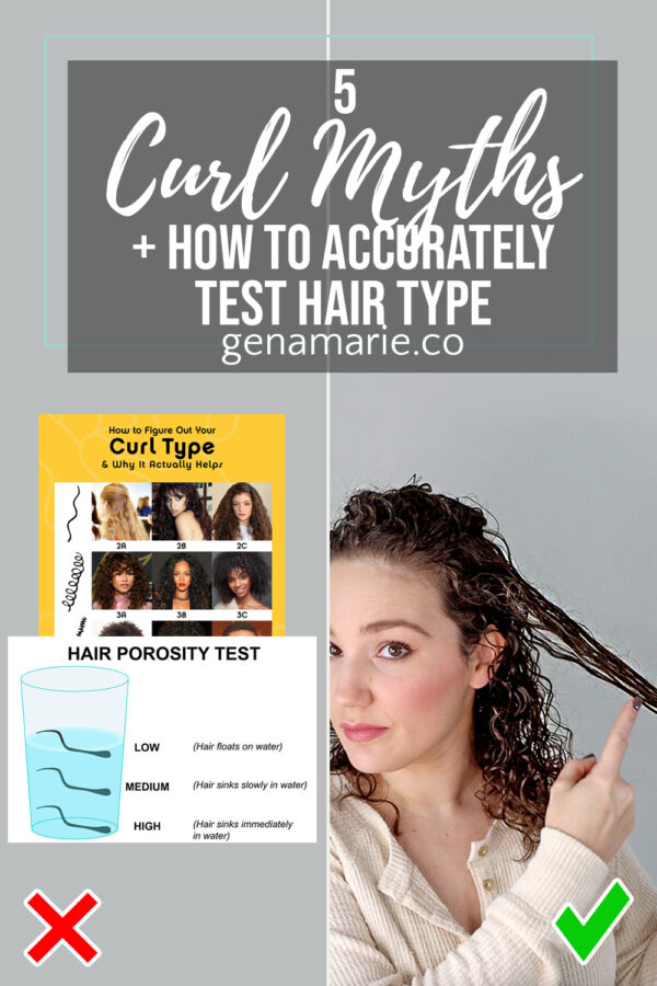 5 Curl Myths Debunked: How to Accurately Test Hair Type | +Marc Anthony ...