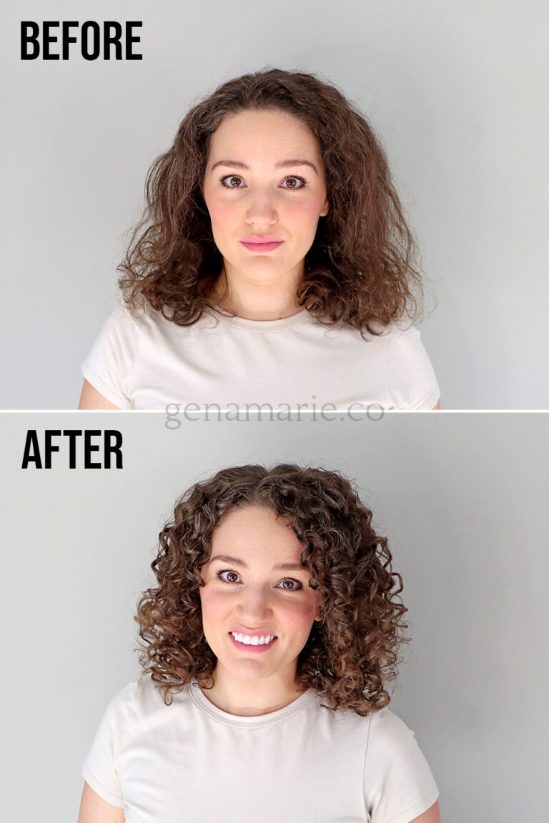 How to Refresh Limp/Loosened Waves & Curls + Sleep Protection - Gena Marie