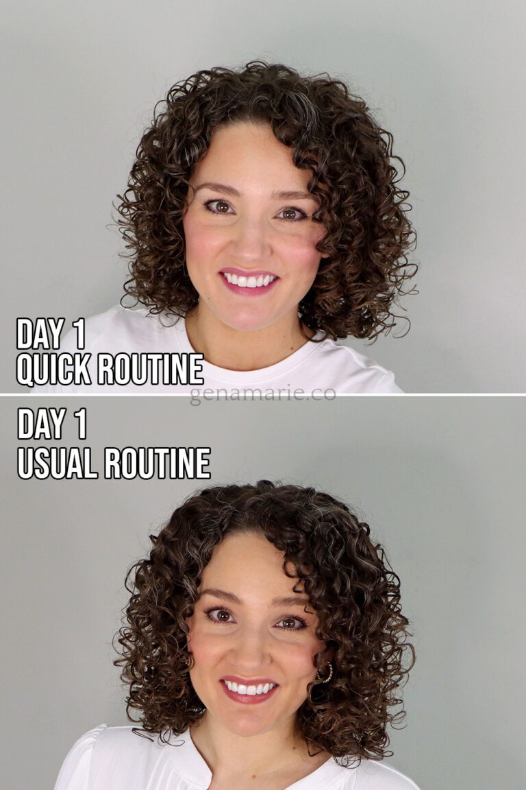 Quick & Easy Curly Hair Routine - Beginner Friendly - Gena Marie