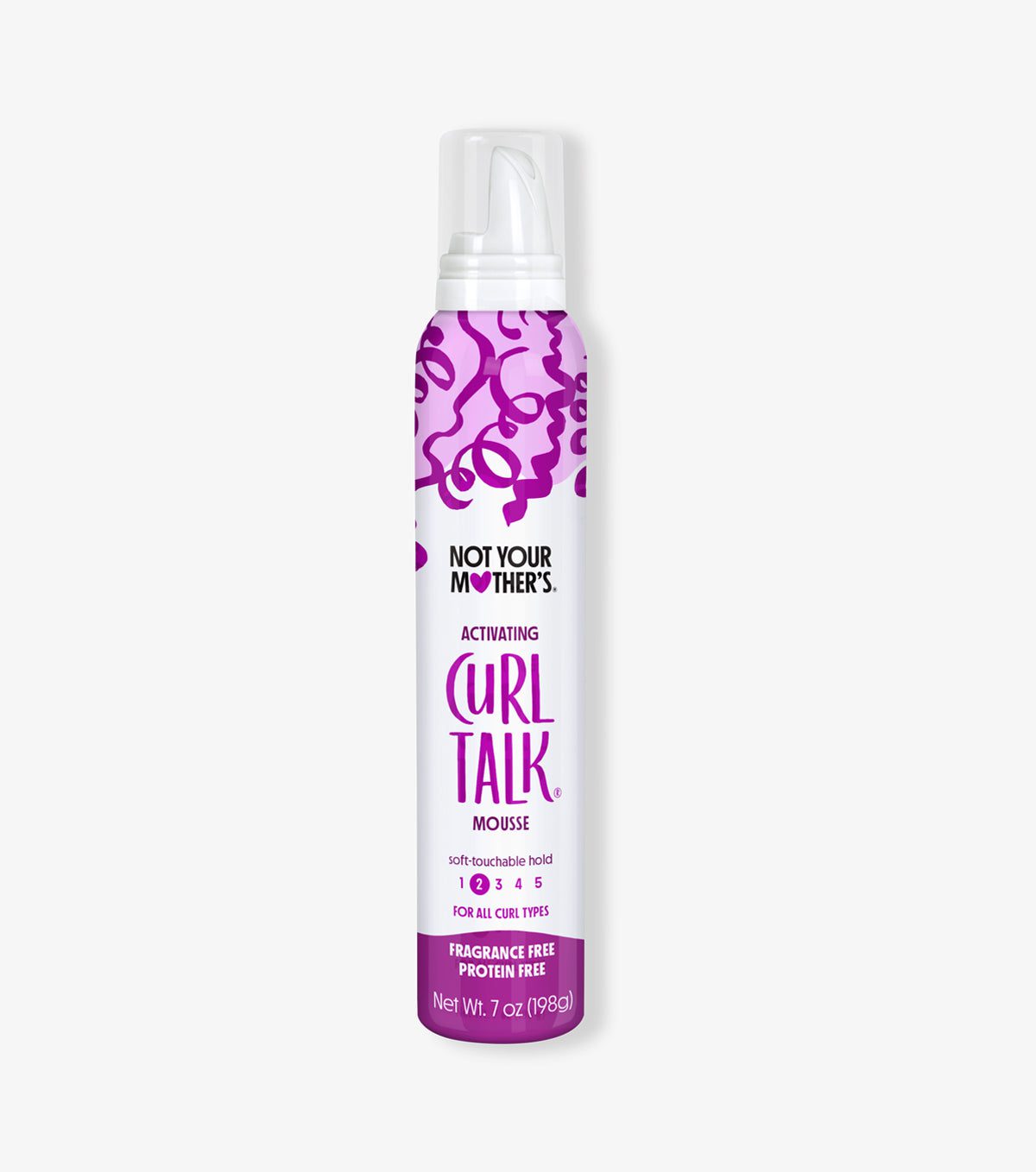 Not Your Mother's Curl Talk Fragrance-Free Curl Activating Hair Mousse ...