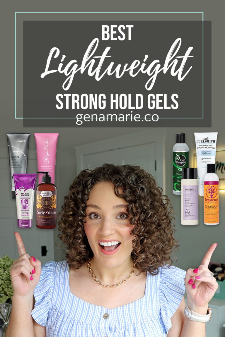 Best Lightweight Strong Hold Gels for Curls & Waves - Gena Marie