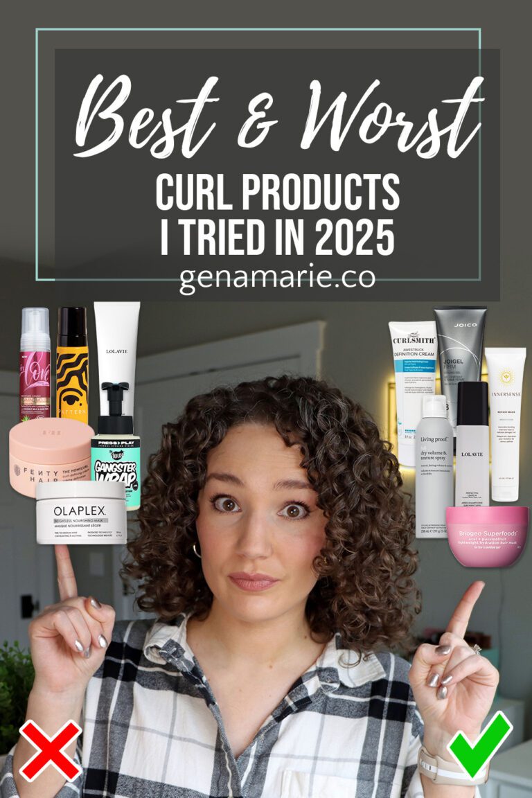 Best & Worst Curly Hair Products I Tried In 2025 - Gena Marie